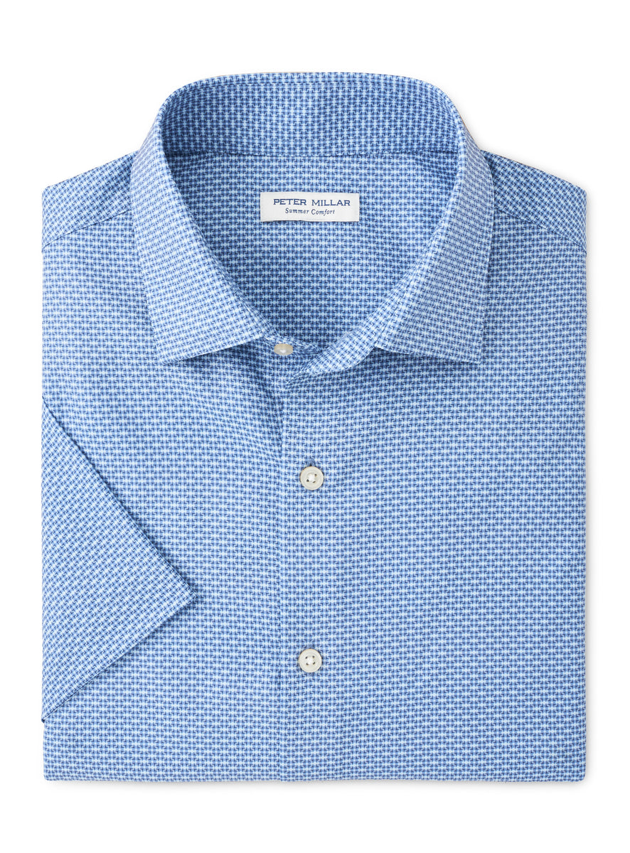 Peter Millar Graham Performance Poplin Sport Shirt – Yacoubian Tailors