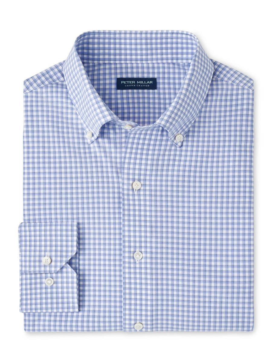 Peter Millar Mitchell Performance Poplin Sport Shirt – Yacoubian Tailors