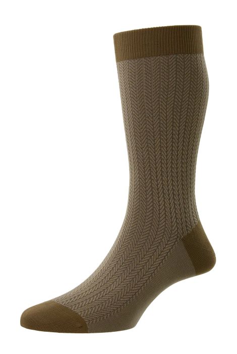 Pantherella Fabian Herringbone Sock – Yacoubian Tailors
